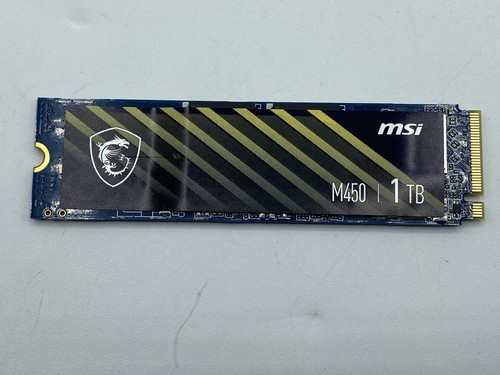 MSI M450 1TB M.2-2280 PCIe 4.0 X4 NVME SM450N1TB Internal Solid State ...