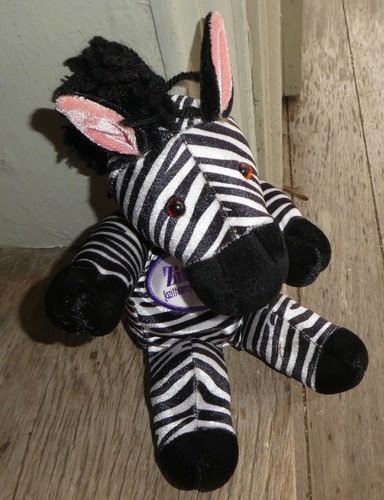 8" Zebra Plush Toy Stuffed Animal Discontinued TR | eBay