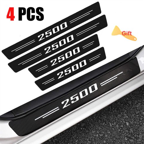 4Pcs For Dodge Ram 2500 Accessory Truck Cab Door Sill Plate Threshold ...