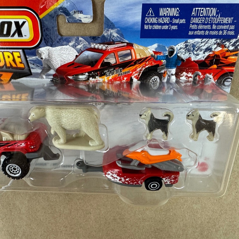 2025 Matchbox Hitch & Haul Adventure Pack MBX Arctic Explorer 1:64 ...