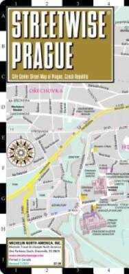 Streetwise Prague Map - Laminated City Center Street Map of Prague ...