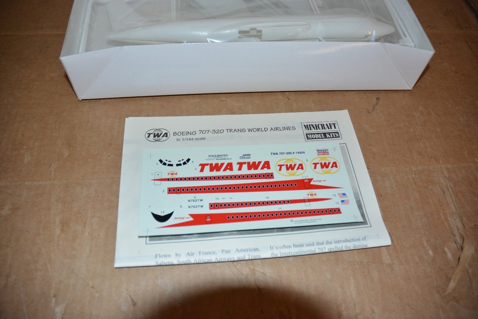 Minicraft New 14454 Boeing 707-300 JT4-D Engines 1:144 | eBay