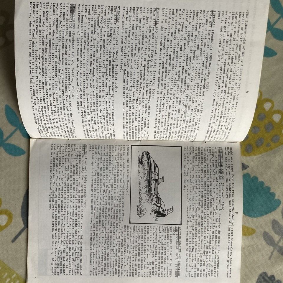 The Futureworld Of Century 21, Gerry Anderson Puppet Series Fanzine ...