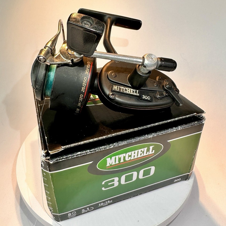 Vintage Mitchell 300 Fishing Reel with Box Taiwan | eBay