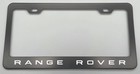Custom Laser Engraved Black License Plate Frame Stainless Steel Range ...