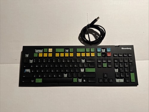 Bloomberg Financial Trade Keyboard STB100 Wired USB Chipped, Missing ...
