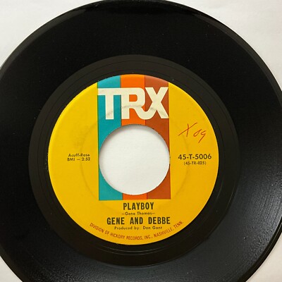 Gene And Debbe, Playboy / I'll Come Running, 7" 45rpm, Vinyl VG+ | eBay
