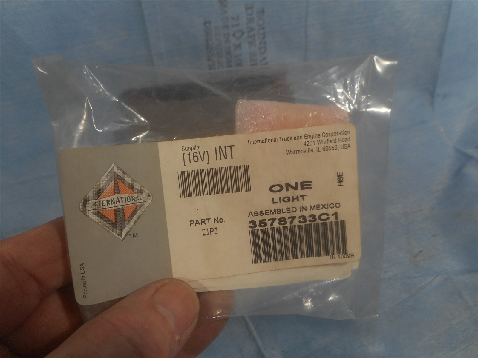 International Navistar Green Indicator Light 3578733C1 for sale online ...