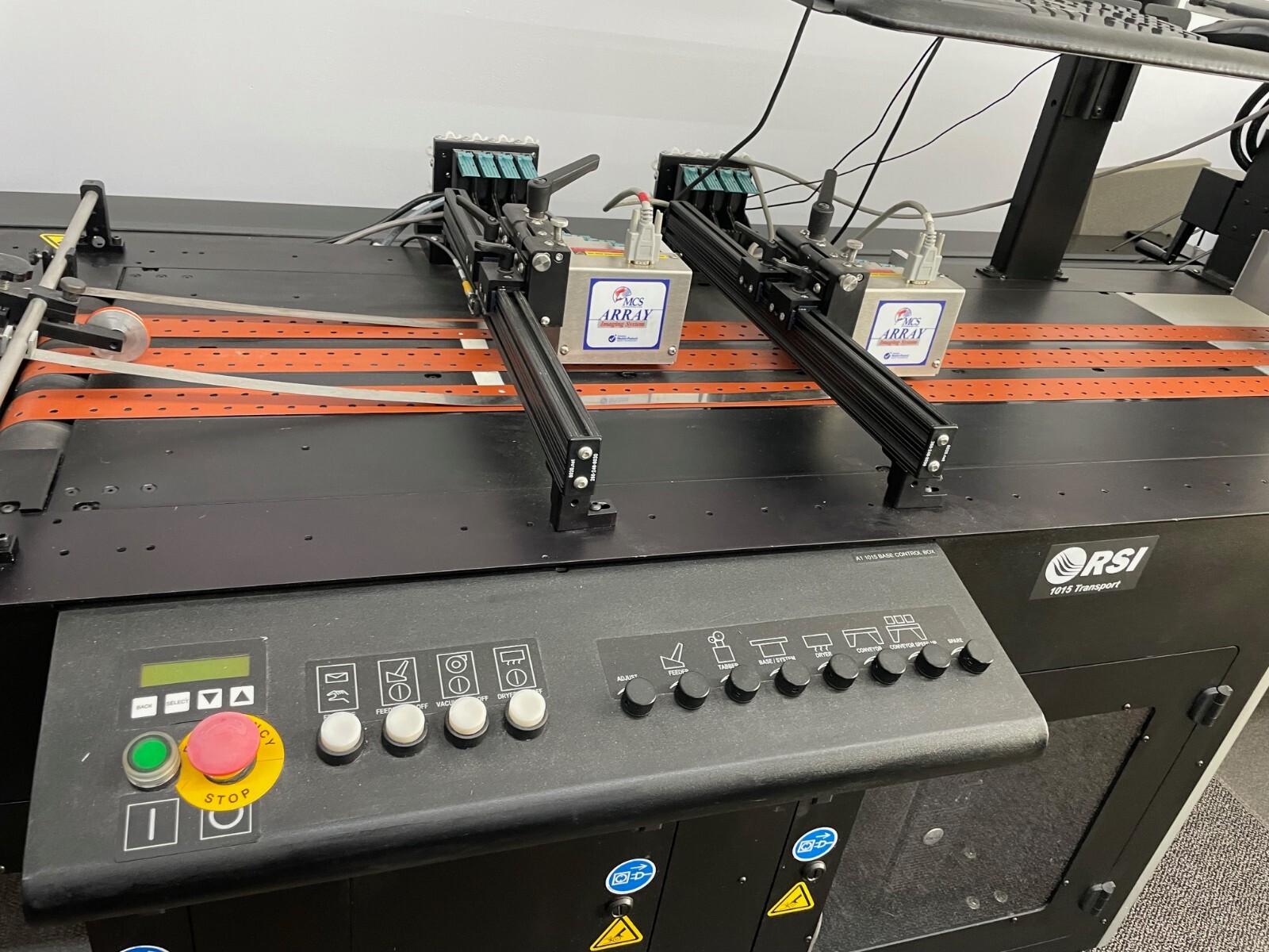 Addressing System with V1000 feeder, MCS Print on RSI 1015 Vacuum ...