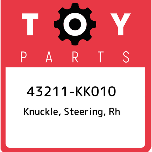 43211-KK010 Toyota Knuckle, steering, rh 43211KK010, New Genuine OEM ...