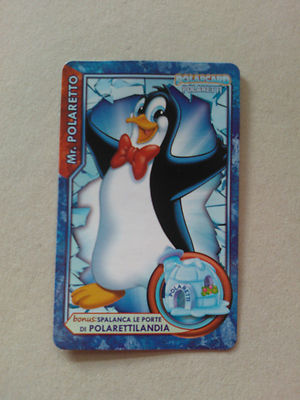 CARD POLARETTI - DOLFIN - POLARCARD - MR. POLARETTO - UNO DEI 6 ...