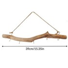Wooden Hook Wall Mounted Driftwood Hook with Twine Rope | eBay UK