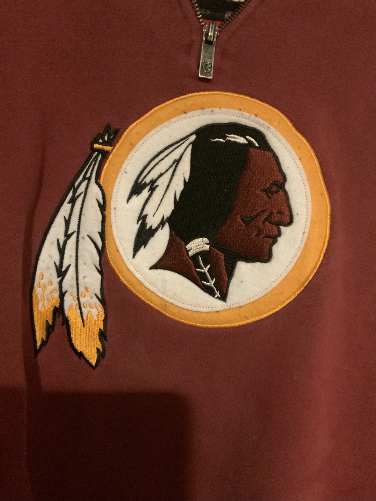 VINTAGE WASHINGTON REDSKINS HOODED SWEATSHIRT NFL FOOTBALL | eBay
