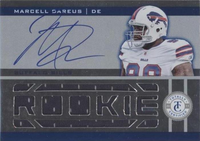 2011 Panini Totally Certified - Freshman Fabric Marcell Dareus #224 ...