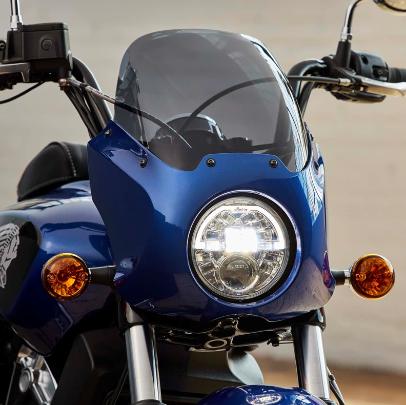 INDIAN+MOTORCYCLES+SCOUT+PATHFINDER+ADAPTIVE+LED+HEADLIGHT+CHROME+ ...
