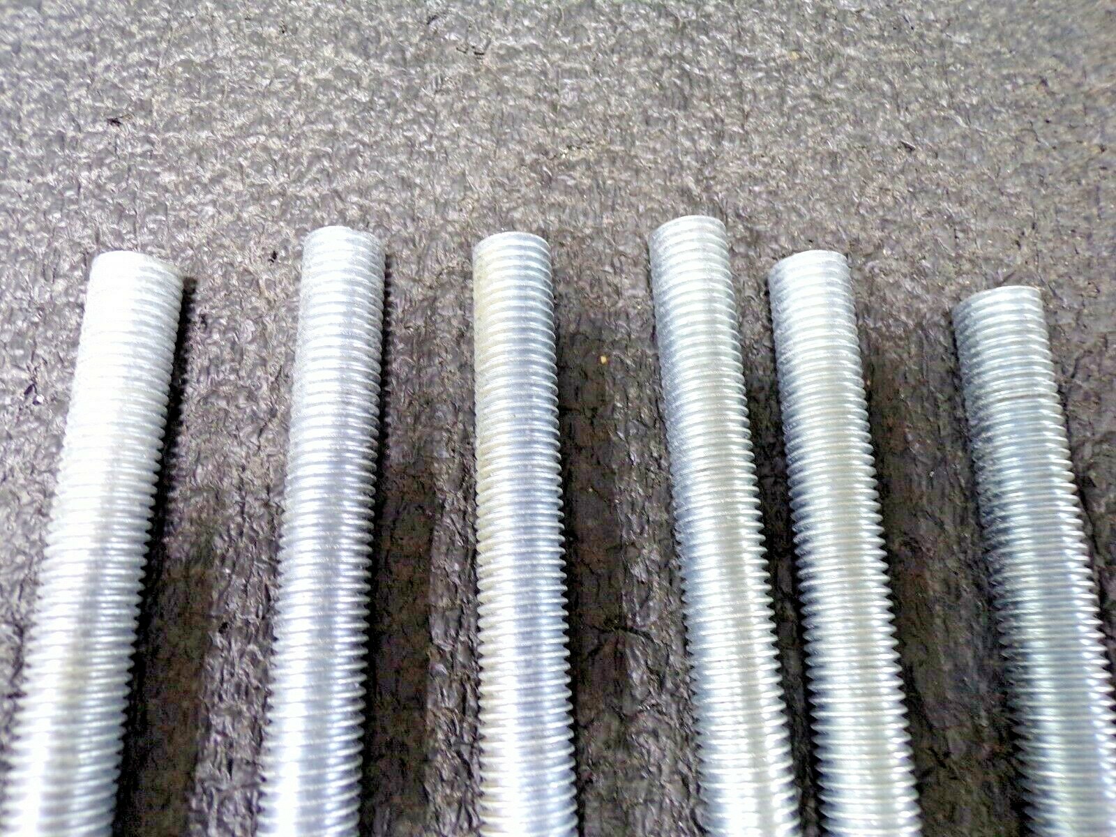 MKT STUD ASSEMBLY CHAMFER CUT THREADED ROD w NUTS AND WASHERS 3/4" X 10 ...