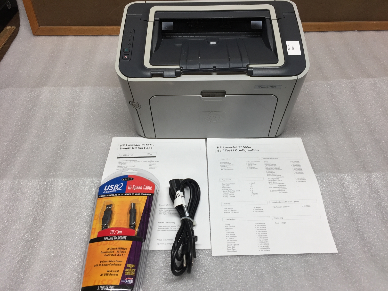 HP LaserJet P1505N Workgroup Laser Printer for sale online | eBay
