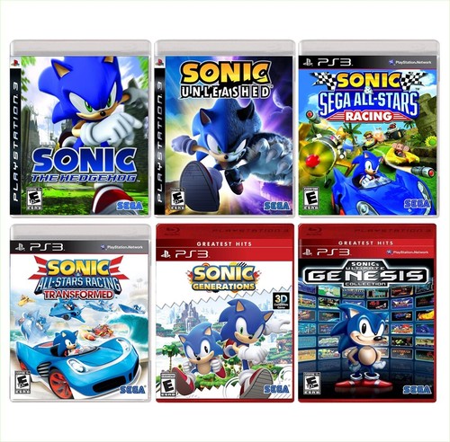 Sonic The Hedgehog Packung (6 Spiele) - PLAYSTATION 3, Brandneu | eBay.de