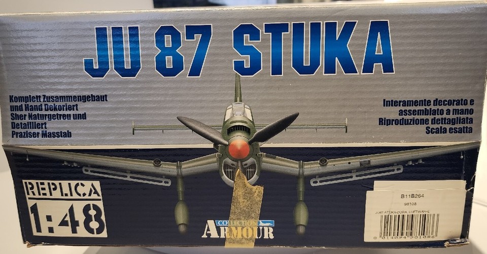 Armour Collection 1:48 Scale JU 87 STUKA-DORA LUFTWAFFE | eBay