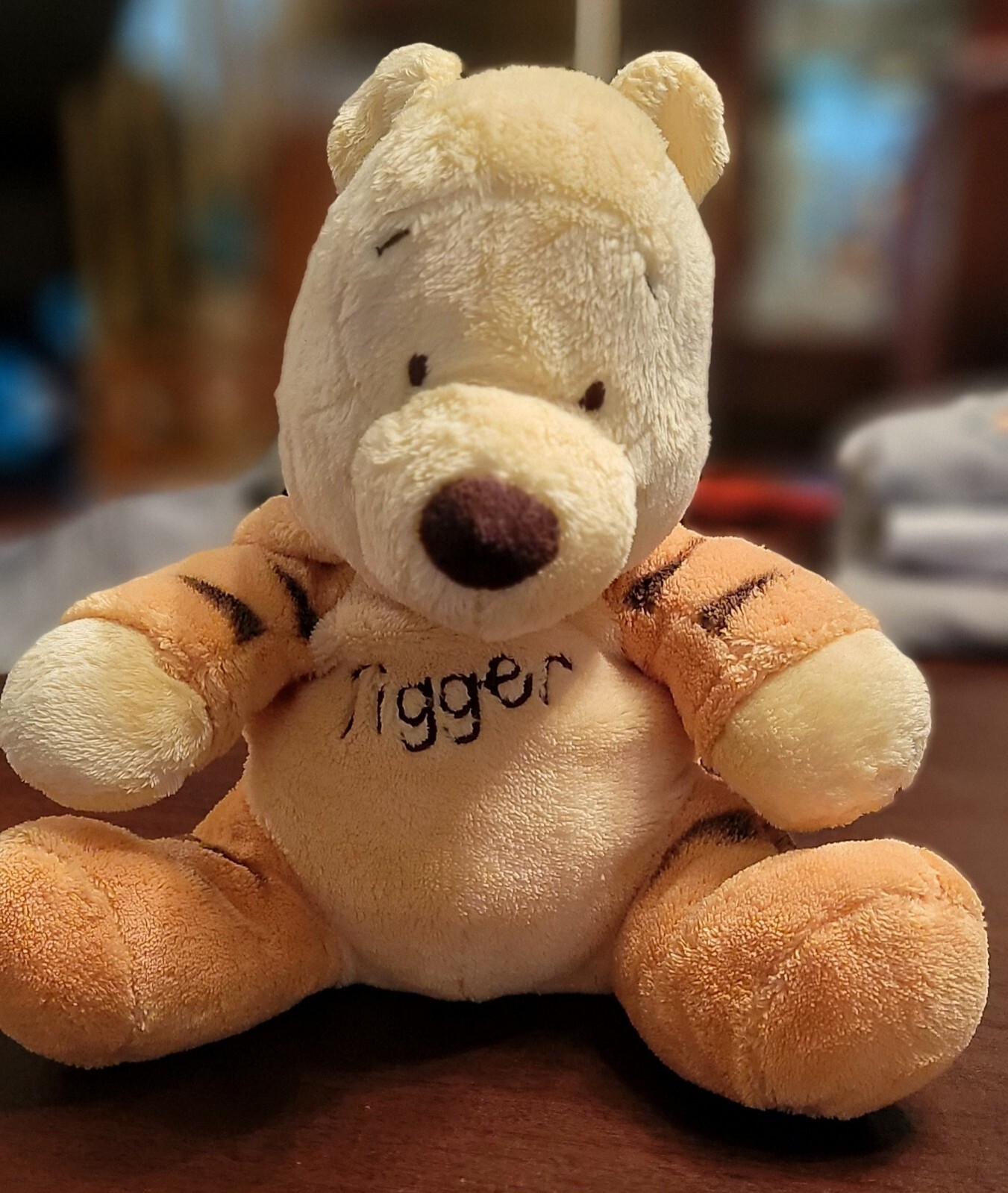 Vintage Disney Baby Winnie the Pooh/Tigger Costume Rattle | eBay