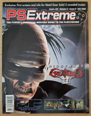 PS Extreme vol 5 #8 (July 2000 Playstation magazine) Nightmare ...