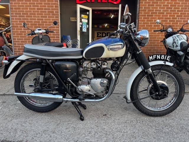 1967 Triumph T100ss 500cc Classic Motorcycle - Bike Years - 1960s