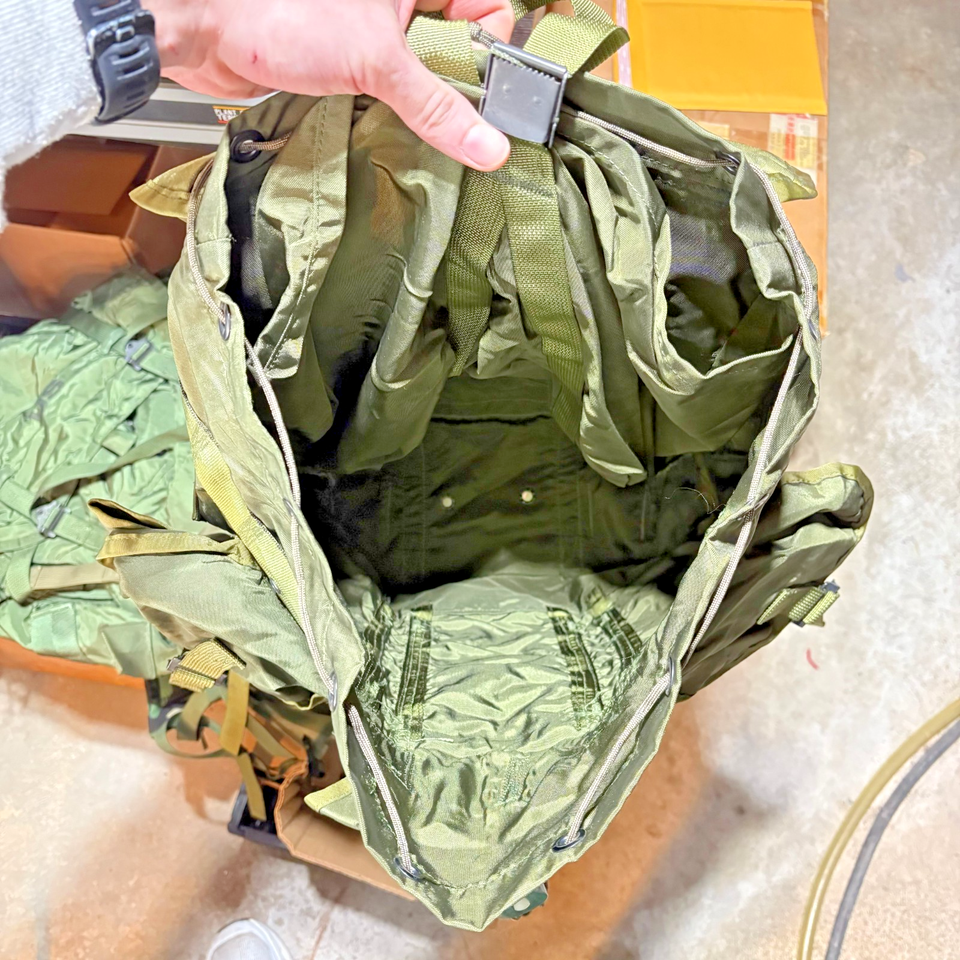 Genuine US Army Military Green Alice LC-1 Medium Combat Field Pack ...