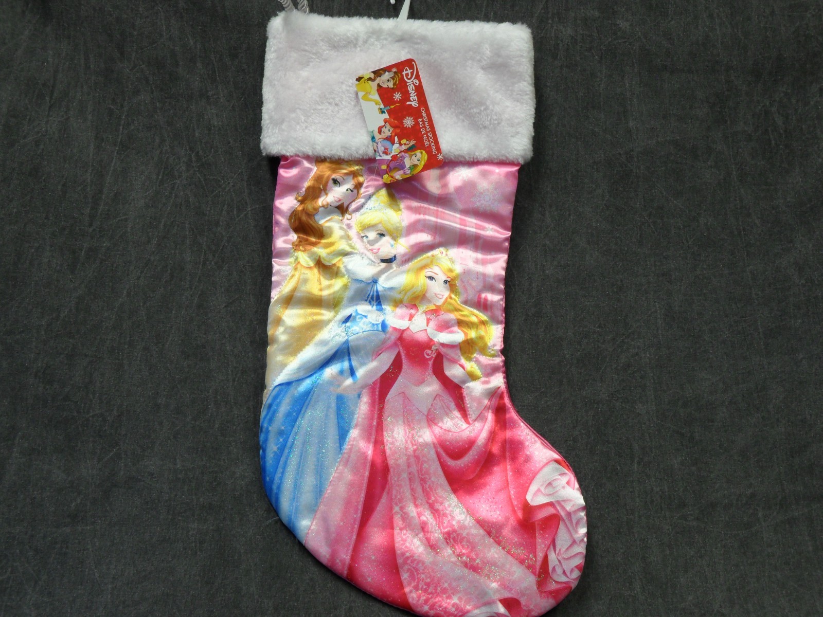 Christmas Stocking NEW * Disney Princesses * 19 Inch Holiday Kurt S ...