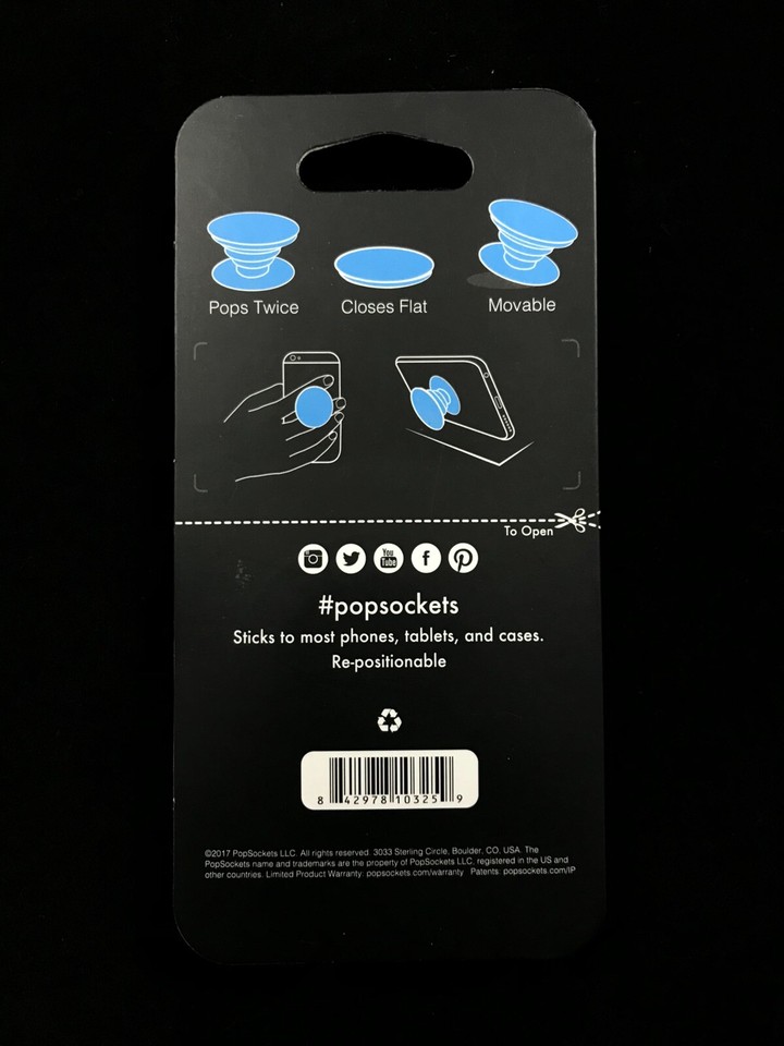 Popsockets 33RPM Vinyl Record LP Album Phone Grip Popsocket Pop Socket ...