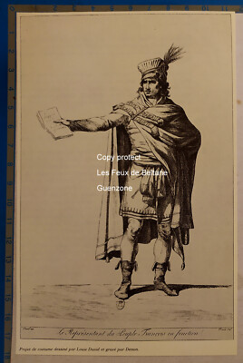 Projet costume representant du Peuple Revolution francaise document | eBay