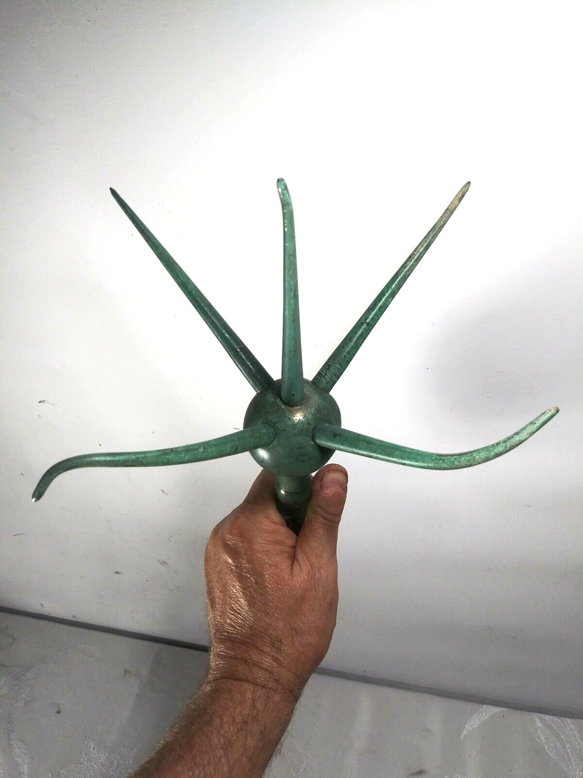 Antique Brass Morning Star Form Lightning Rod Top Ornament #1 | eBay