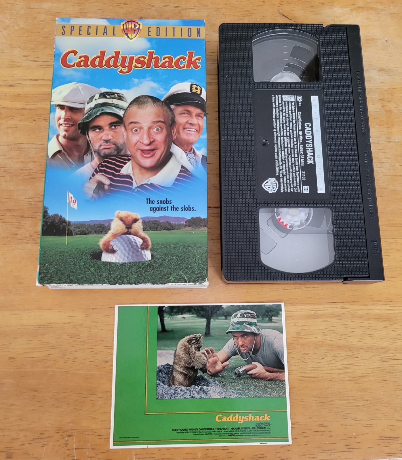 Caddyshack (VHS, 2001, Special Edition) 85392110537 | eBay