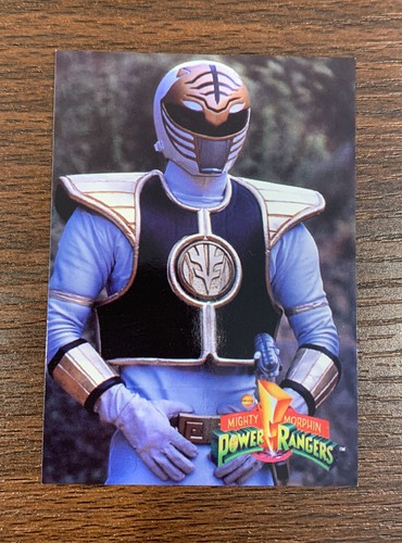 The White Ranger Mighty Morphin Power Rangers 1994 Trading Card #71 JDF ...