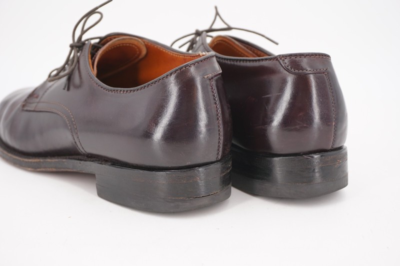Alden N6420 Color 8 Shell Cordovan Plain Toe Dover | Alden Model Project