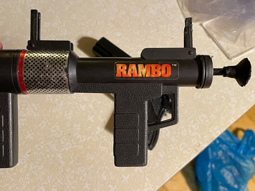 Vintage 1980’s Rambo M60~ Rocket Launcher ~ Pistol Toy Guns Lot SUPER ...