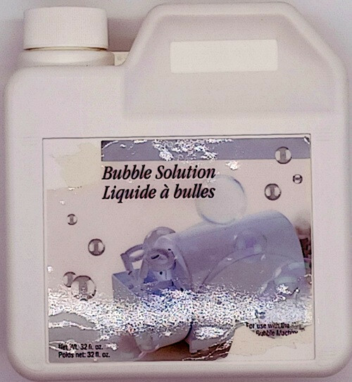 WILTON BUBBLE MACHINE 32 OZ BOTTLE SOLUTION WEDDING BRIDAL SHOWER ...