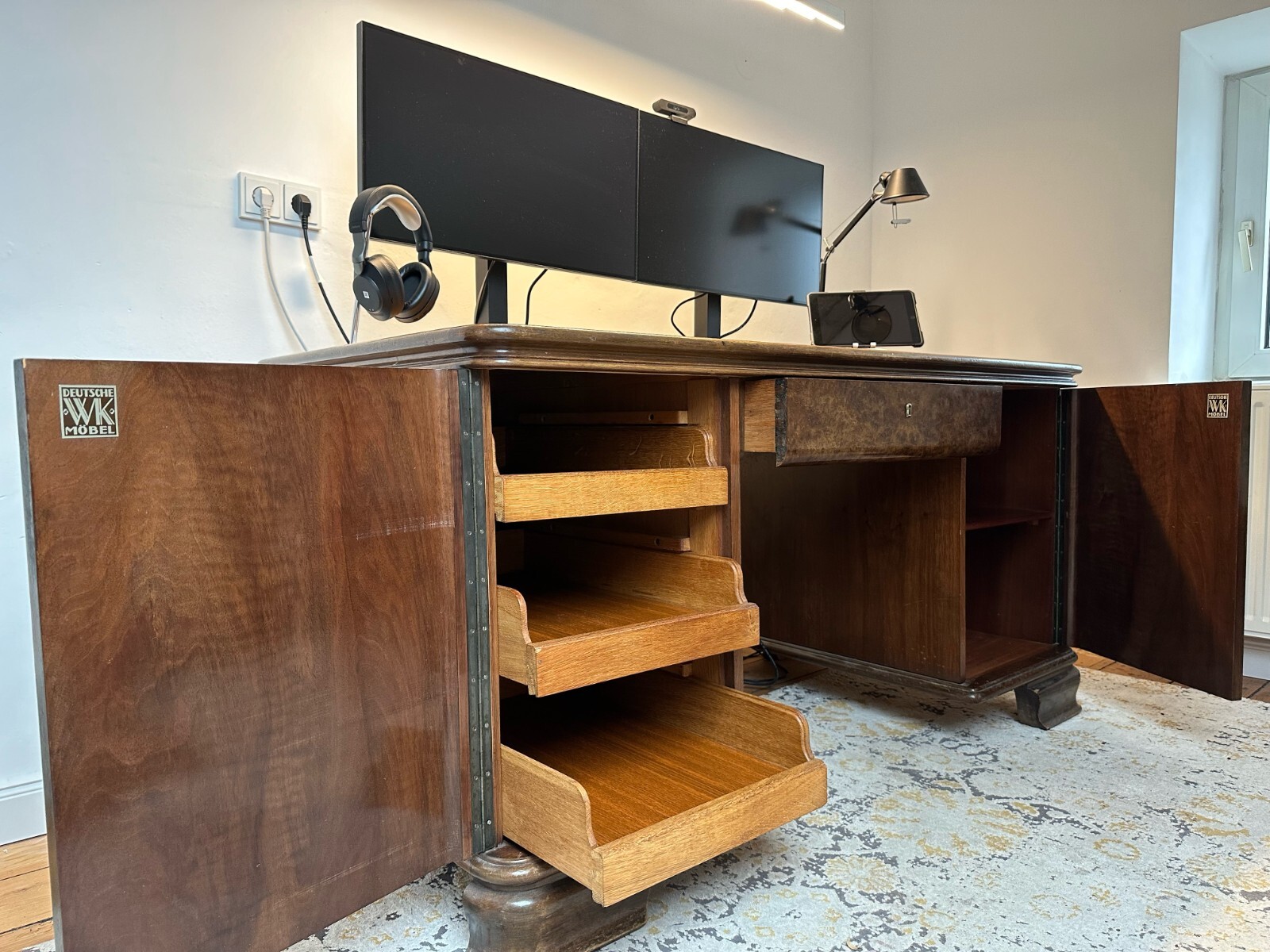 Elegantes Ebay Schreibtisch Gebraucht Bild