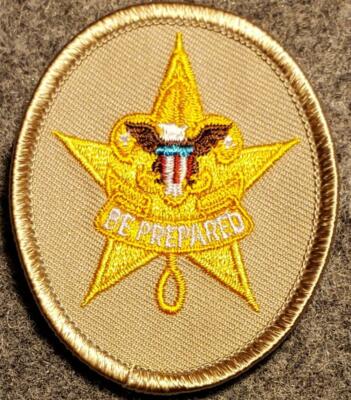 Boy Scout - Star Rank Badge - Tan Oval - Current Issue - BSA | eBay