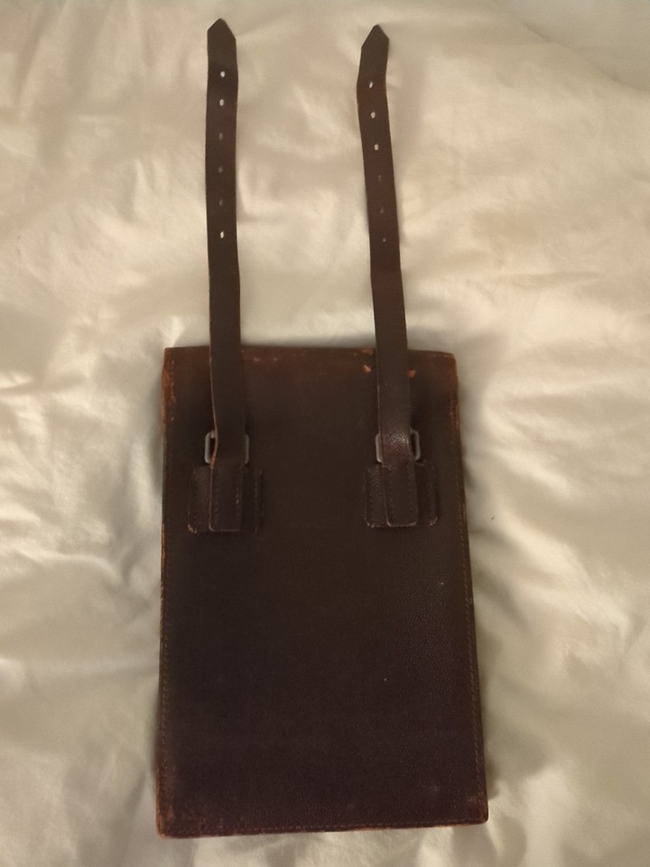 Original German WW2 Brown M35 Map Case LLK 1939 German Army | eBay