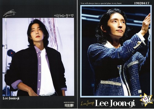 Lee Joon gi Goods Poster 10 piece Set A4 Size 10P Poster K POP | eBay