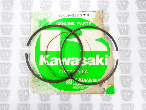 Kawasaki NOS NEW 13008-058 STD Piston Ring Set KD KE KD175 KE175 | eBay