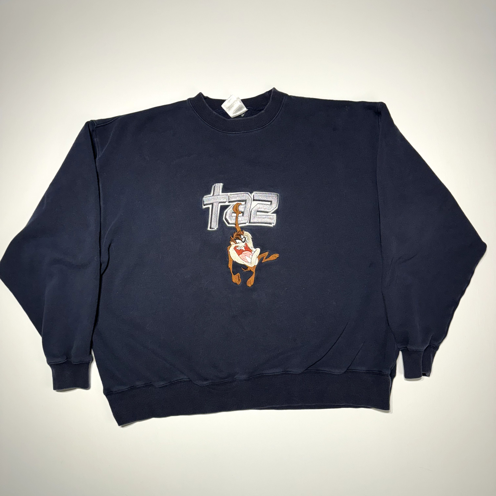 Vintage 1999 Warner Bros Studio Store Taz Sweatshirt … - Gem