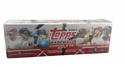 Topps 2023 Baseball Complete Factory Set Hobby Box - 665 Cards ...