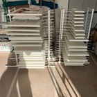 Rotating Spray & 18 Door Dry Rack (Spray & Store 18 Cabinet Doors Both ...