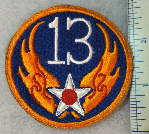 13th Army Air Force Shoulder Patch -- Original World War II | eBay