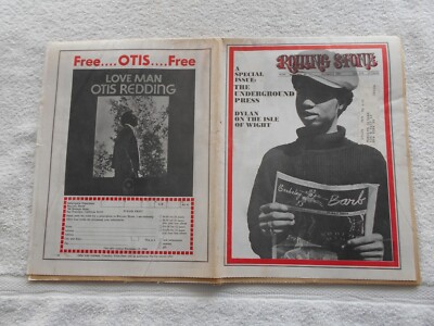 ROLLING STONE Magazine-OCTOBER 4,1969-(#43)--THE UNDERGROUND PRESS | eBay