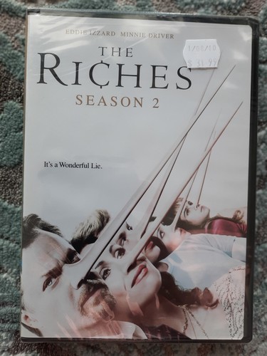 THE RICHES DVD COMPLETE SEASON 2 MINNIE DRIVER EDDIE IZZARD REGION 1 ...