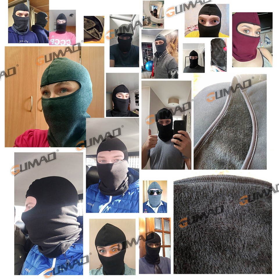 Cold Weather Men Balaclava Winter Head Cover Full Face Mask Motorcycle ...