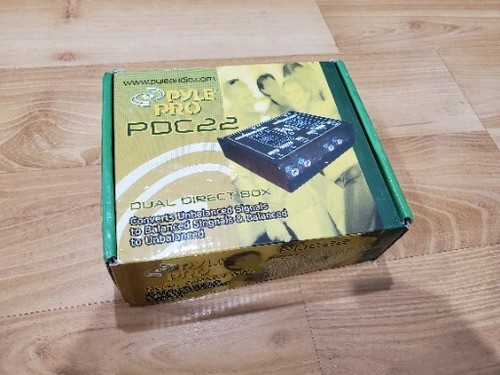 Pyle PDC22 Instrument Direct Box 68888904117| eBay