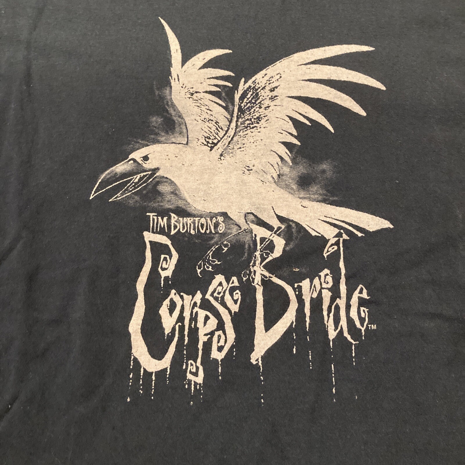 Vintage 2005 Corpse Bride Tim Burton Raven Original M… - Gem